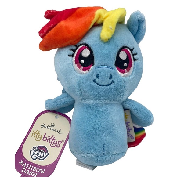 Hallmark | Toys | Hallmark Itty Bittys Rainbow Dash Plush Toy My Little ...